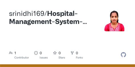 Github Srinidhi169hospital Management System Project