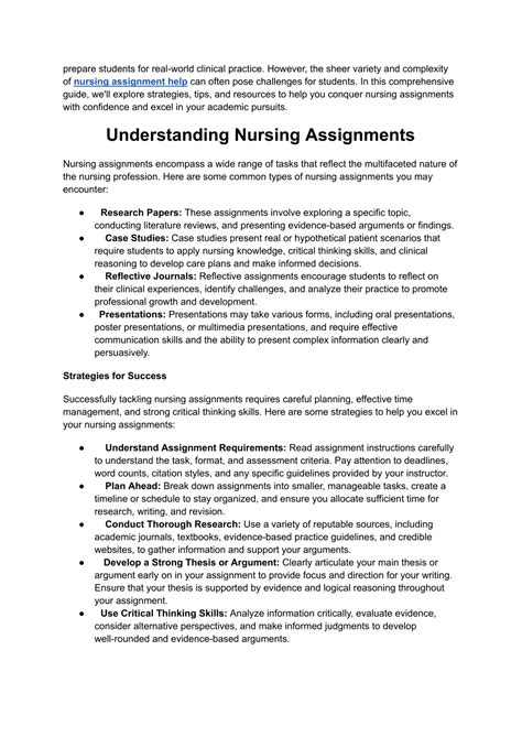 Ppt Mastering Nursing Assignments Powerpoint Presentation Free Download Id 12922086