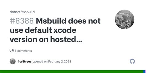 Msbuild Does Not Use Default Xcode Version On Hosted Macos Agent To Build Xamarinmac App
