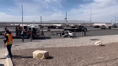One Person Airlifted To Hospital After Crash On Zaragoza Gateway