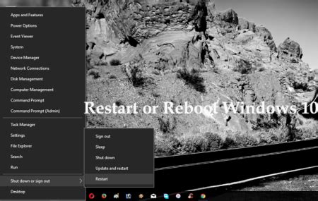 How To Reboot Windows PC All Possible Ways To Restart Windows