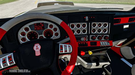 Kenworth W990 V 10 Farming Simulator 22 Mods