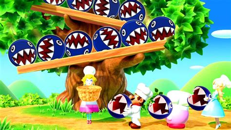 마리오파티 슈퍼스타즈 미니 게임 마리오 Vs 공주 복숭아 Vs 로젤리나 Vs 와루이지 마스터 난이도 Youtube