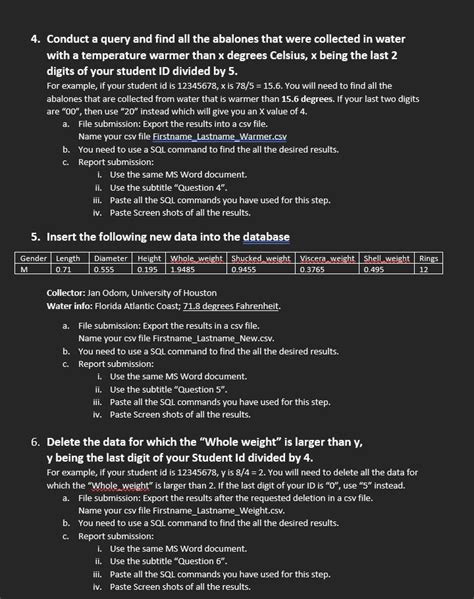 Solved Project Tasks To Satisfy The Research Team S Chegg Com