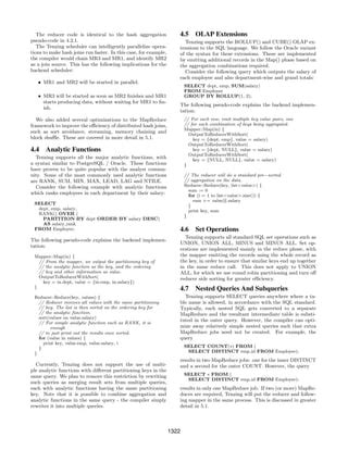 A Sql Implementation On The Map Reduce Framework PDF