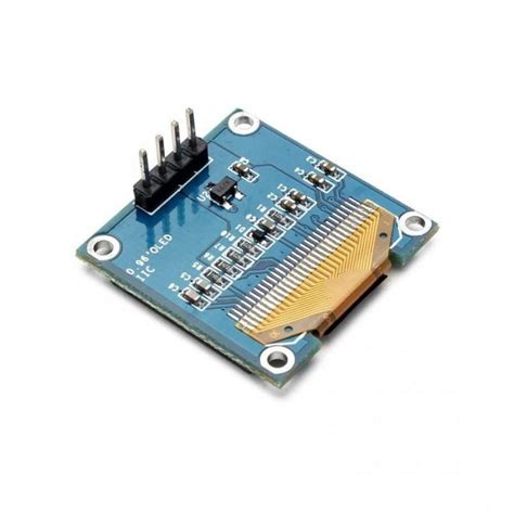 0 96inch 128×64 Oled 4 Pin Display Module Arduino Compatible Blue Captronics
