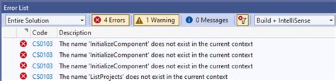 Problem ArcGIS Pro SDK Item Template Compilation Error In Microsoft Visual Studio