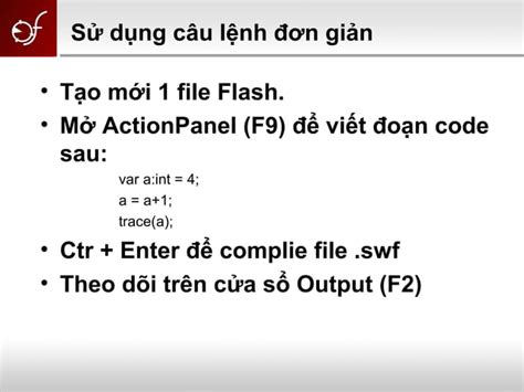 Lesson 04 Actionscript 3 Overview Ppt