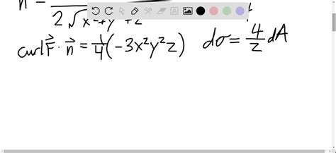 solved in exercises 1 6 use the surface integral in stokes theorem to