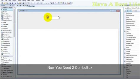 Tutorial How To Make An Advanced Web Browser In Visual Basic 2008