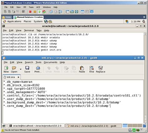 Create Database Manually Step By Step Instruction Kamran Agayevs