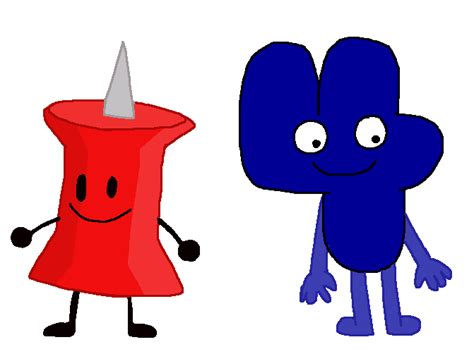 Bfdi Battle For Dream Island Series Pin And Four By Abbysek On Deviantart
