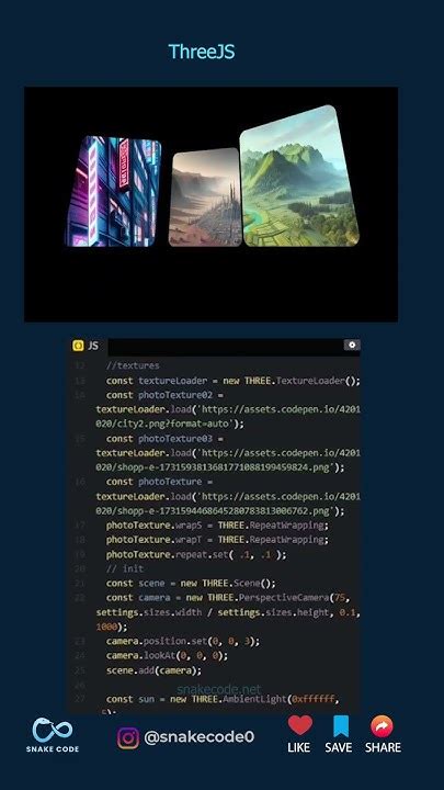 Threejs Programmingtutorial Webdesign Htmltutorial Softwareengineering Codingprojects Css