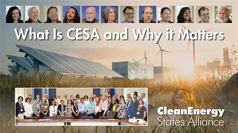 What Is Cesa And Why It Matters Video Clean Energy States Alliance