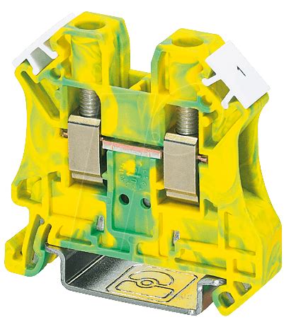 UT 6 PE: Universal terminal 0.2-6mm², green - yellow at reichelt elektronik