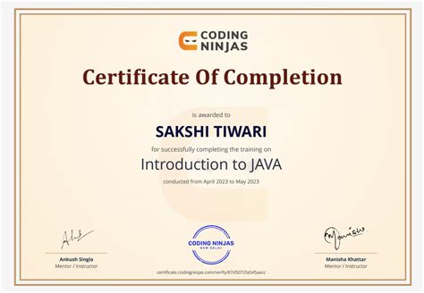 Codingninjas Javaprogramming Learningjourney Neverstoplearning