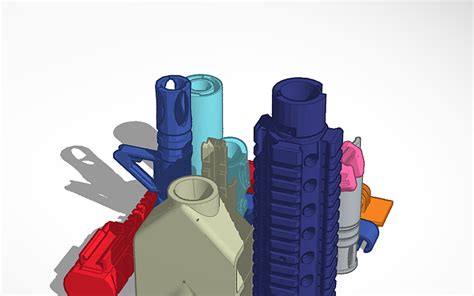 3d Design Nerf Accessories Tinkercad