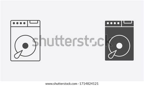 Hard Disk Outline Filled Vector Icon Stock Vector Royalty Free 1714824121 Shutterstock