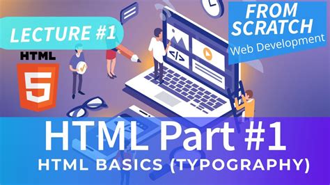 Lec1 Urduhindi Html Part 1 Basicstypography From Scratch Ahsantechfunda Youtube