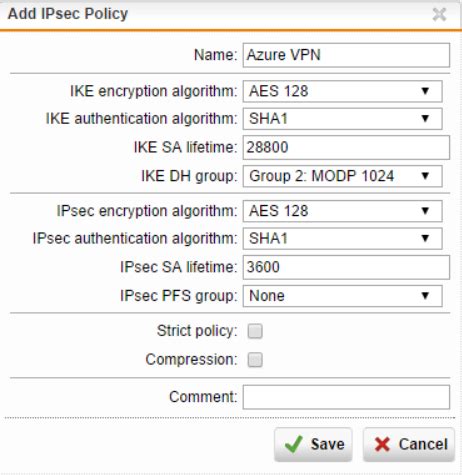 Sophos UTM How To Create An IPsec Connection To Microsoft Azure Recommended Reads UTM