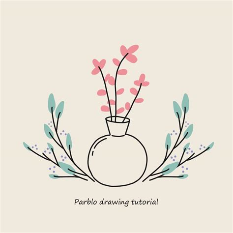 파블로테크 코리아 파블로테크 심플하지만 느낌있는 화병 일러스트 튜토리얼 내일 오후 9시