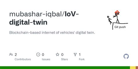 GitHub Mubashar Iqbal IoV Digital Twin Blockchain Based Internet Of