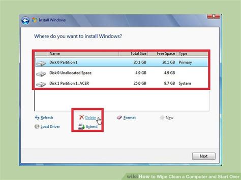 How To Wipe Clean A Computer And Start Over With Pictures