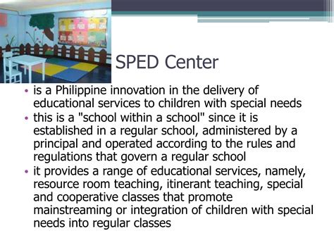 Meaning And Nature Of Sped Pptx