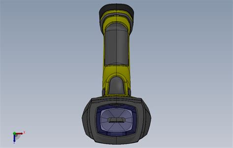 条码扫描器 solidworks 2013 模型图纸下载 懒石网