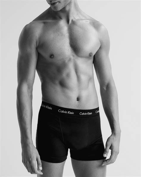 Black Calvin Klein Underwear Model