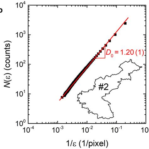 Evaluation Of The Box Counting Fractal Dimension D0 Extracted From