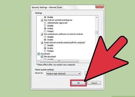 How To Enable ActiveX How To Enable