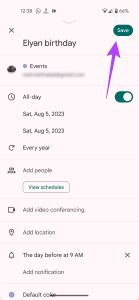 Easy Ways To Add Birthdays To Google Calendar Guiding Tech
