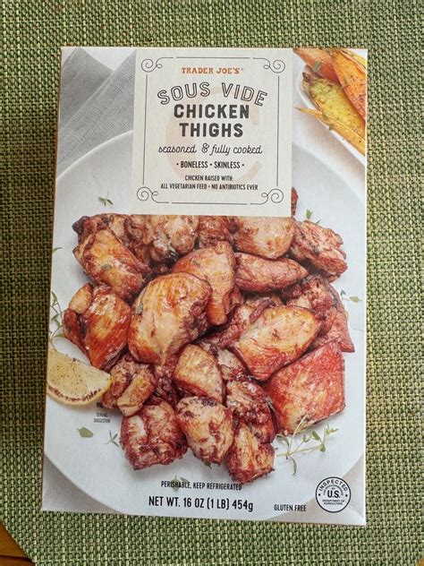 We Tried Trader Joes Sous Vide Chicken Thighs And We Think Youll Like