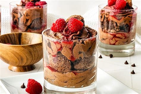 Raspberry Chocolate Parfait