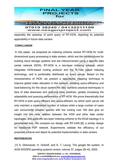 Efficient R Tree Based Indexing Scheme For Server Centric Cloud Storage System Pdf