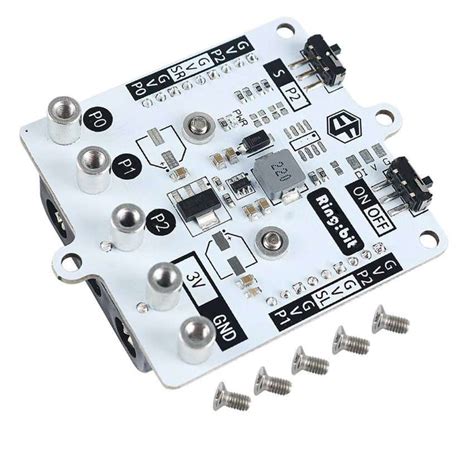 Makerfocus Bbc Microbit Extension Board Ringbit Support 3 Pin Gvs Connector Connect Three