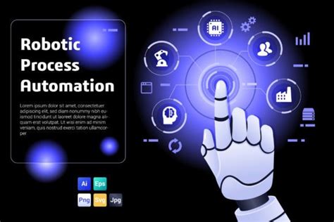 Robotic Process Automation Illustration Graphic By Innni · Creative Fabrica