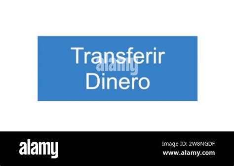 spanish mouse cursor slides over and clicks transfer money on web page