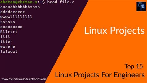 Top Linux Projects For Engineers Projects Based On Linux