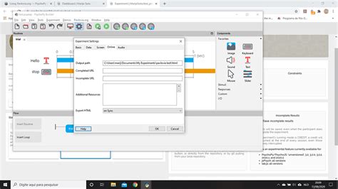 Unhandled Error When Trying To Run Online On Pavlovia Online