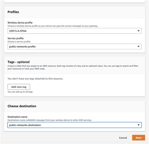 introducing support for public networks with aws iot core for lorawan