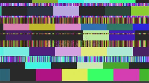 Seamless Display Error Glitch Background Stock Video Video Of Distortion Computer 263048925