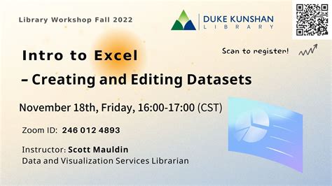 Workshop Intro To Excel Creating And Editing Datasets Library Duke Kunshan University