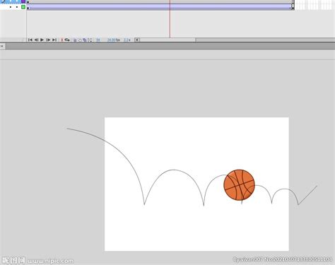 弹跳的篮球动画Flashcs6 动画素材 Flash动画 多媒体图库 昵图网