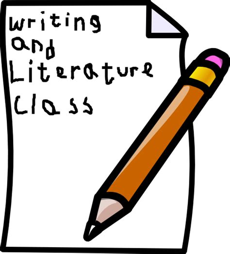 Writing Class Cover Clip Art At Vector Clip Art Online Royalty Free And Public Domain