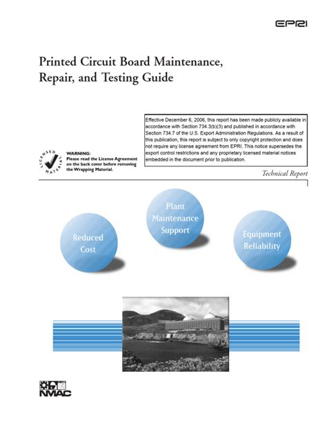 printed circuit board maintenance repair and testing guide pdf