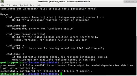 installing linuxcnc from source and how to build special version git