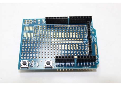Protoshield Para Arduino Uno Con Breadboard Bricogeek Bricogeek