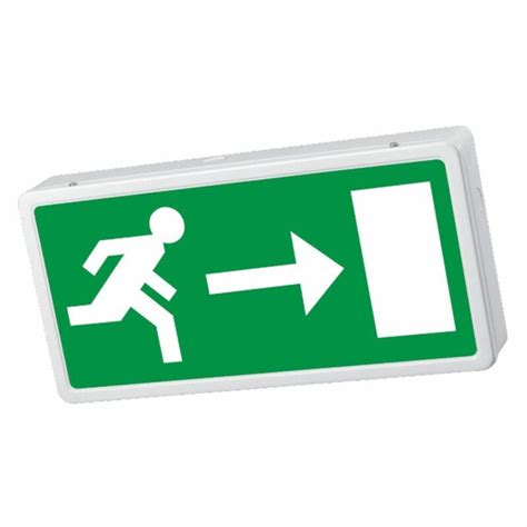 Nvc Nle M3 Lexington Life Ip20 390mm Led Exit Box Maint Down Legend